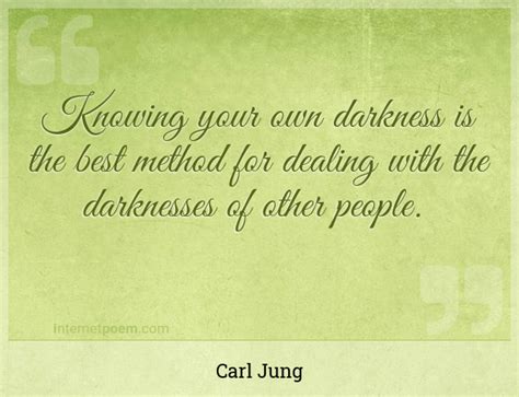 Knowing Your Own Darkness Is The Best Method For Deal 1