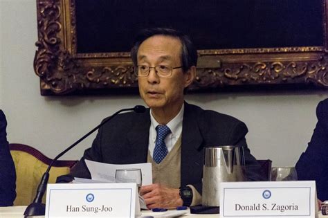The Honorable Han Sung Joo On China S Interest In Korean Unification Ncafp National
