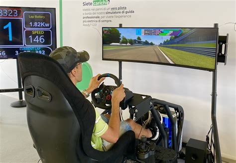 Simulador de conducción de automóviles eléctricos Simulador de conducción profesional Monza