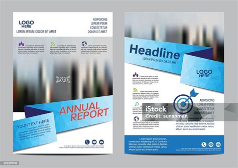 브로셔 레이아웃 디자인 템플릿입니다 연례 보고서 전단지 전단지 벡터 0명에 대한 스톡 벡터 아트 및 기타 이미지 0명 2차 도형 기업 재무와 산업 Istock