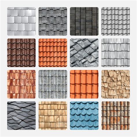 Seamless Pattern Library Of Classic Roof Shingles Textures Cadasbuilt