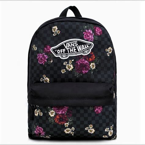 Plecak Szkolny Sportowy Vans Realm Backpack Kwiaty 8759894905