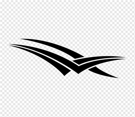 검은 선 로고 각도 검은 색 M 검은 색 및 흰색 날개 상징 각도 검은 검정색과 흰색 Png Pngwing