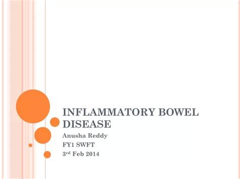 Ppt Inflammatory Bowel Disease Powerpoint Presentation Free Download