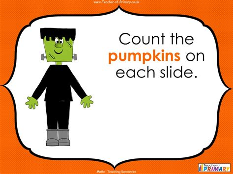 Halloween Counting Eyfs Teaching Resources