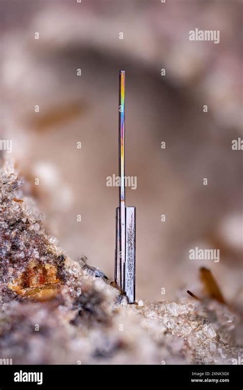 Pseudobrookite Micro Photography Extreme Close Up Specimen From La