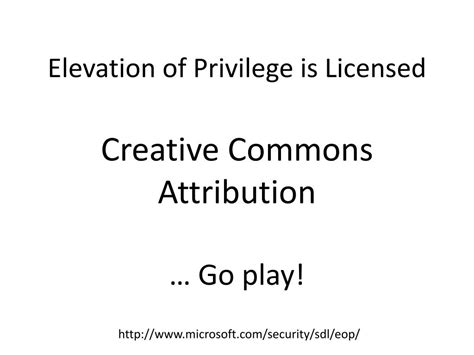PPT Elevation Of Privilege The Easy Way To Threat Model PowerPoint Presentation ID