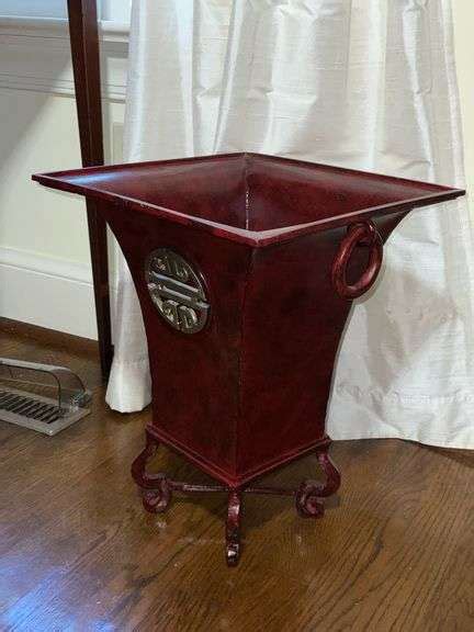 15” Tall Footed Planter Bin Coastal Downsizing Llc
