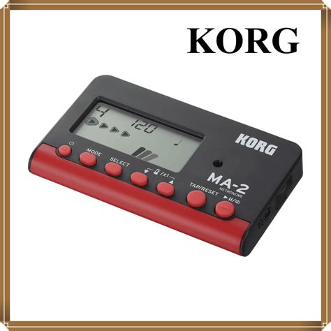 Korg Metronome Ma 2 Bkrd สีดำ สีแดง น้ำหนักเบา Compact [ส่งตรงจาก