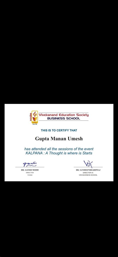 Manan Gupta On Linkedin Business Event Learning Vesbusinessschool