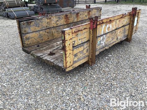 Wooden Skip Box Agriculture Bigiron
