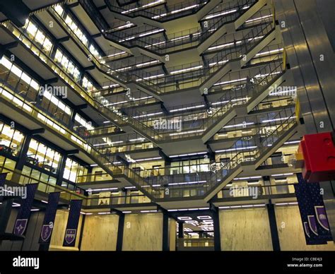 Elmer Holmes Bobst Library Is The Main Library For New York University