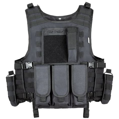 Double Safe Bullet Proof Vest Nij Iiia Level Black Army Military