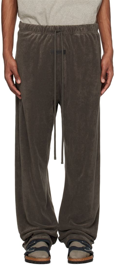 Essentials Gray Relaxed Sweatpants Essentials