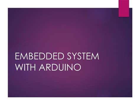 Embeddedinarduinowithbasicembeddedpptx