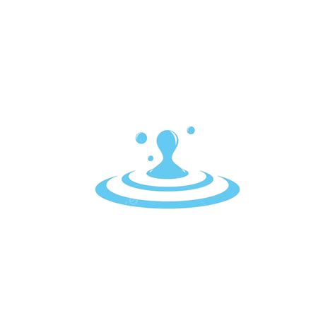 물방울 로고 템플릿 벡터 일러스트 레이 션 튀김 깨끗한 상징 Png 일러스트 및 벡터 에 대한 무료 다운로드 Pngtree