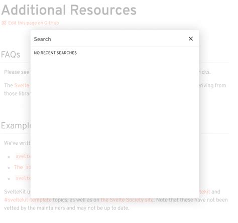 Set Height Max Content On Search Ui · Issue 4169 · Sveltejskit · Github