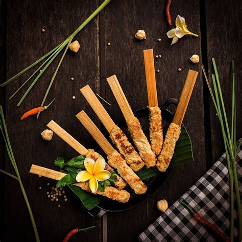 Jual Frozen Sate Lilit Ayam Khas Bali Halal Isi 10 Tusuk Free Sambal Shopee Indonesia