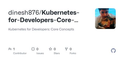 GitHub Dinesh876 Kubernetes For Developers Core Concepts Kubernetes