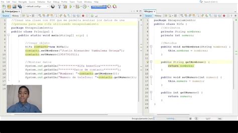 Tutorial Como Usar El Encapsulamiento En Poo Netbeans Youtube