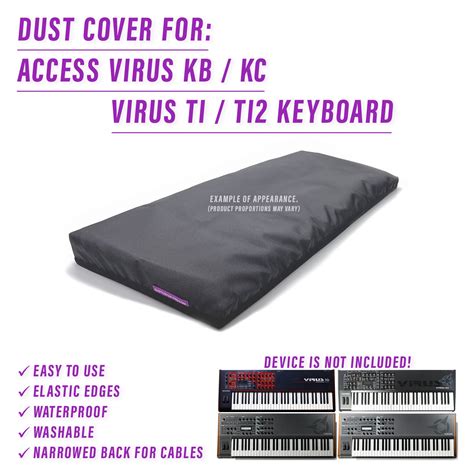 Dust Cover For Access Virus Kb Kc And Access Virus Ti Ti2 Keyboard