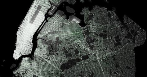 High Resolution Map Of 11 Billion New York City Taxi Drop Offs 2009