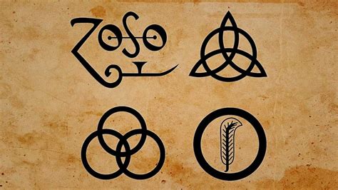 What Do The Led Zeppelin Symbols Mean The Tube