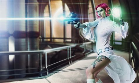 Badass Leia By Tiago Borges On Deviantart
