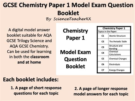 Aqa Gcse Paper 1 Revision Booklets Bundle Teaching Resources