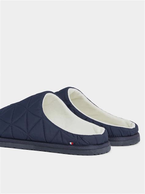 Капці Tommy Hilfiger Nylon Home Slippers Fm0fm04771 Dw5 для чоловіків колір Синій купити в