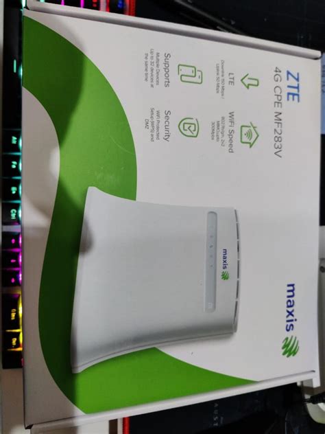ZTE 4G CPE MF283V LTE Wifi Router Modem Computers Tech Parts