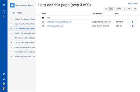 Simple Cloud Files For Confluence Devpost