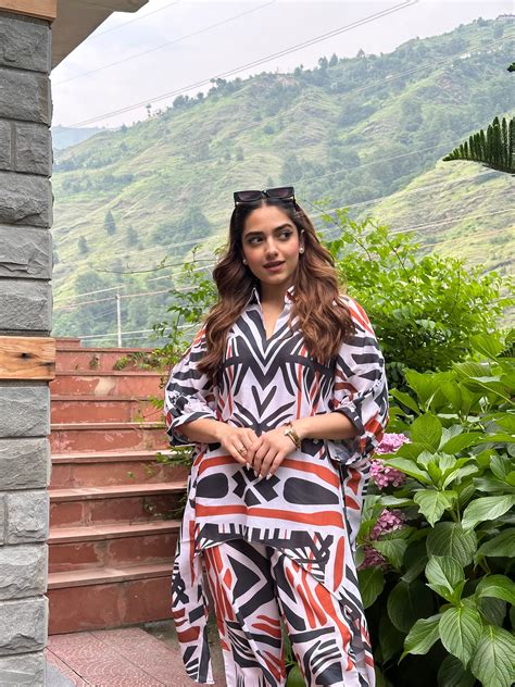 Orange Strokes Cotton Co Ord Set Dawnanddusk Co