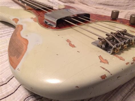 Heavy Relic P Bass I Built