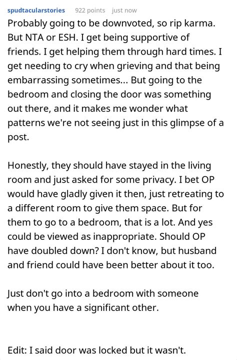 Wife Wonders If Shes Really A Jerk For Not Granting Her Husband And His Grieving Girl Friend