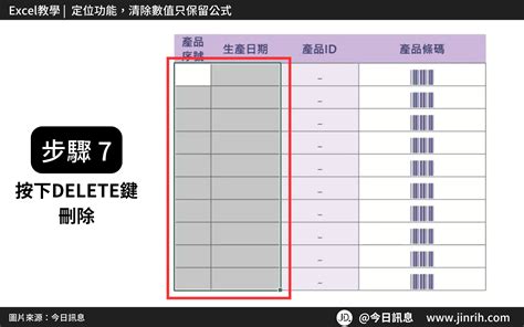 Excel 如何保留公式，只清除數值 刪除資料但不影響公式的方法大公開 今日訊息