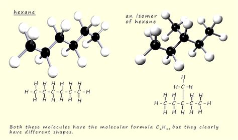 Five Isomers Of Hexane