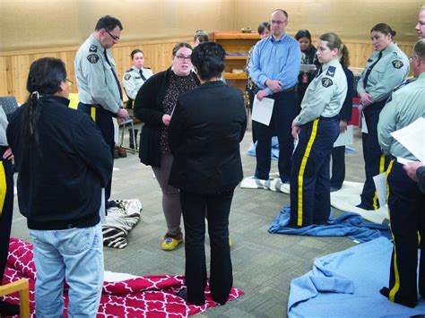 Why This Blanket Exercise Is Now Essential Training For Rcmp Cadets