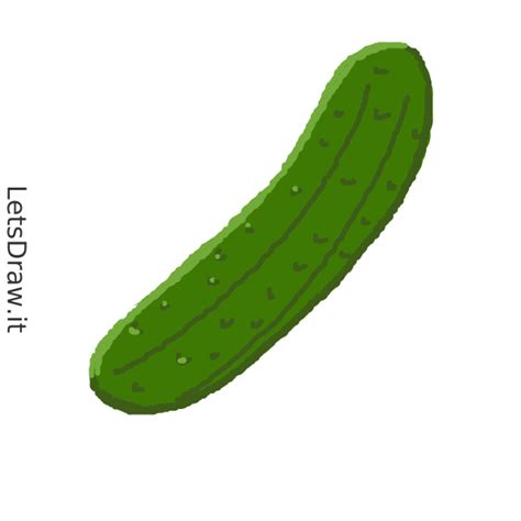 How To Draw Cucumber Eweix5m7a Png LetsDrawIt