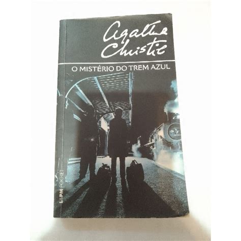 O mistério do trem azul Agatha Christie Shopee Brasil