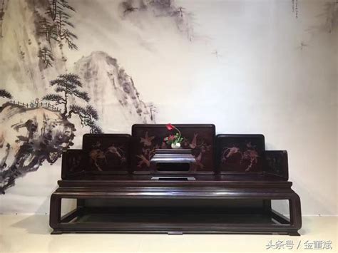 贊比亞血檀明式檀雕沙發十一件套 每日頭條