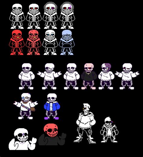 Sans Pixel Art Gallery