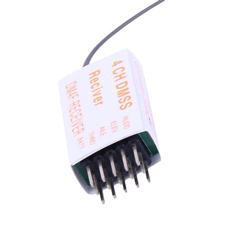 2 4ghz 4ch Dmss Compatible Receiver For Jr Xg6 Xg7 Xg8 Xg11 Xg18 Radio