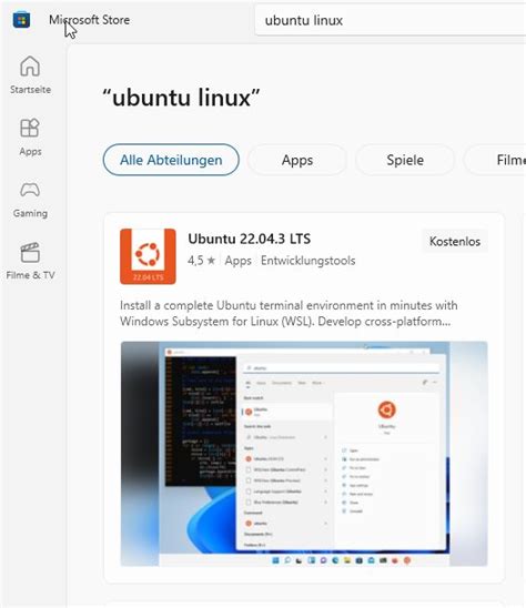 Windows Subsystem für Linux Schlagercity