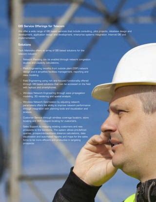 TechM GIS Telecom PDF