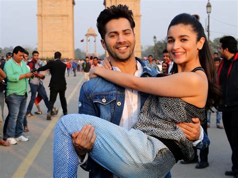 Alia Bhatt And Varun Dhawan Telegraph