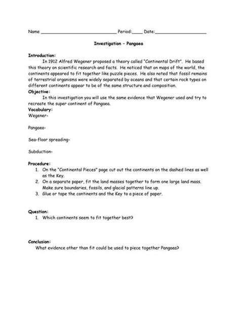 Pangaea Lab Pdf
