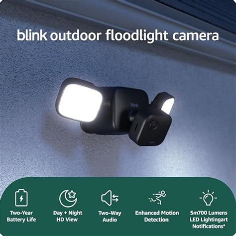 Blink Outdoor Floodlight Camera Newest Gen Wireless Smart Security