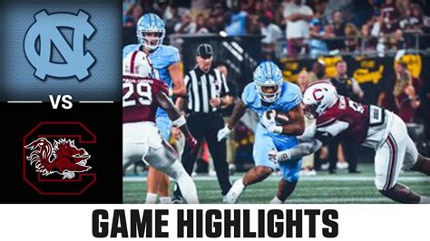 North Carolina Vs South Carolina Game Highlights 2023 Acc Football