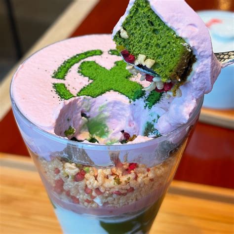 抹茶もちこ︎︎【 抹茶スイーツ記録🍃 】 ・ 【 濃すぎる抹茶バターどら焼き🤤🍃 】 ﹏﹏﹏﹏﹏﹏﹏﹏﹏﹏﹏ ⁡ どらやき亥ノメ